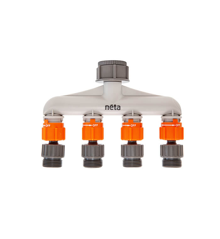 12mm Universal 4-way Tap